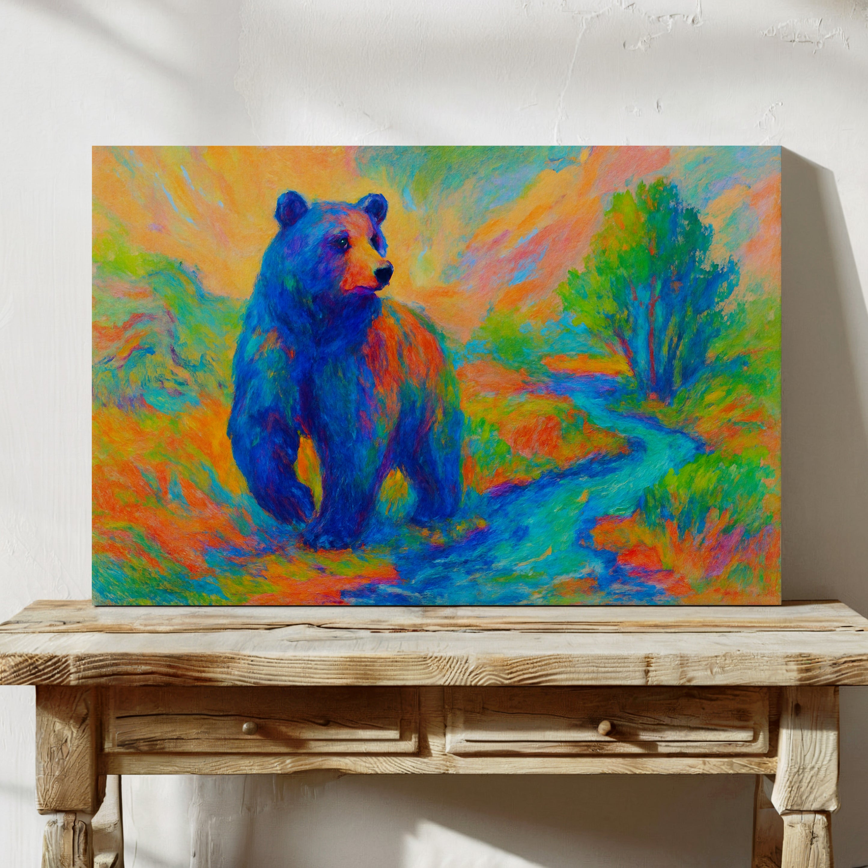 Chromatic Bear by the Riverbend – Kooly