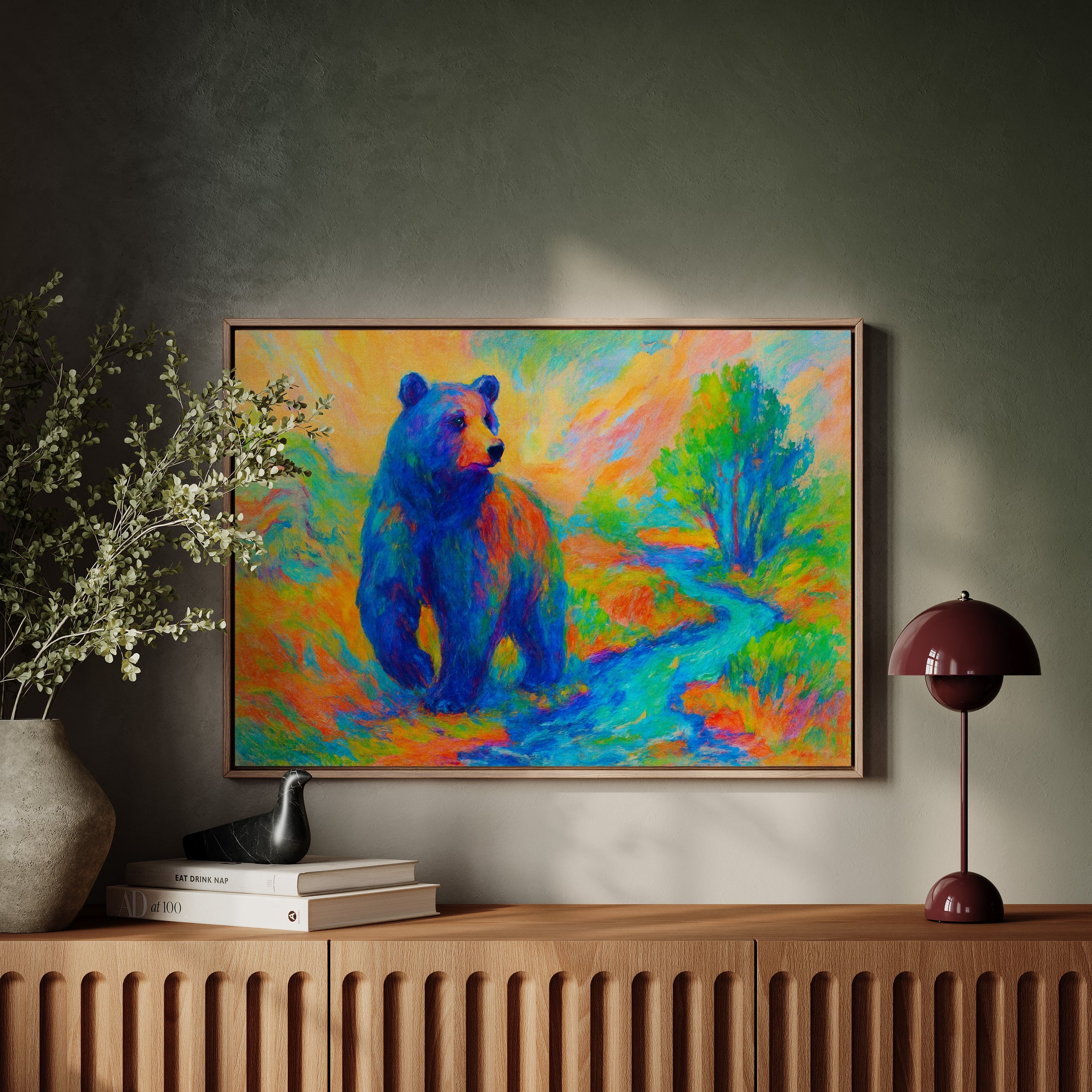 Chromatic Bear by the Riverbend – Kooly